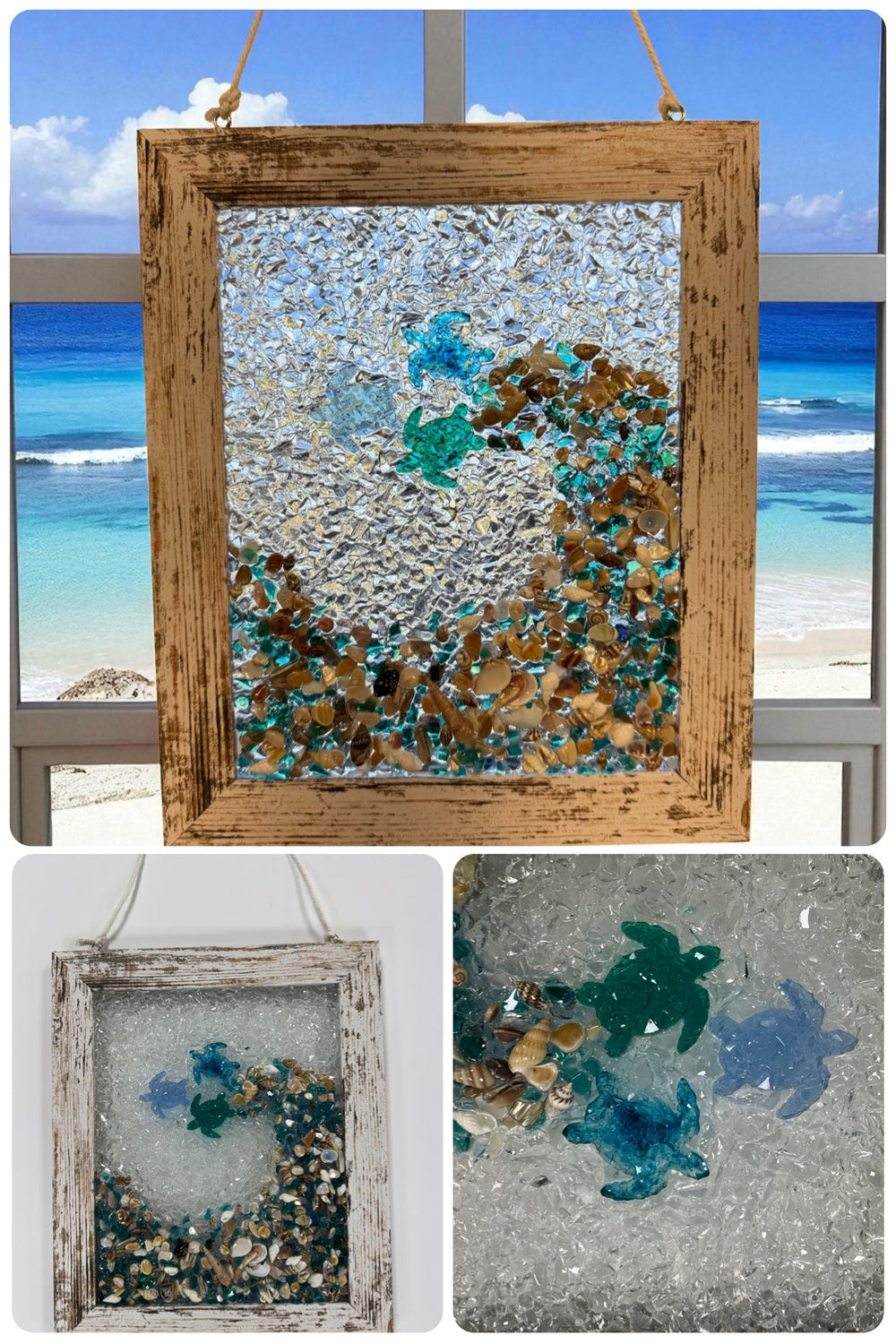 Coastal Resin Art - Resin by Double Dipp'd Dip Powder