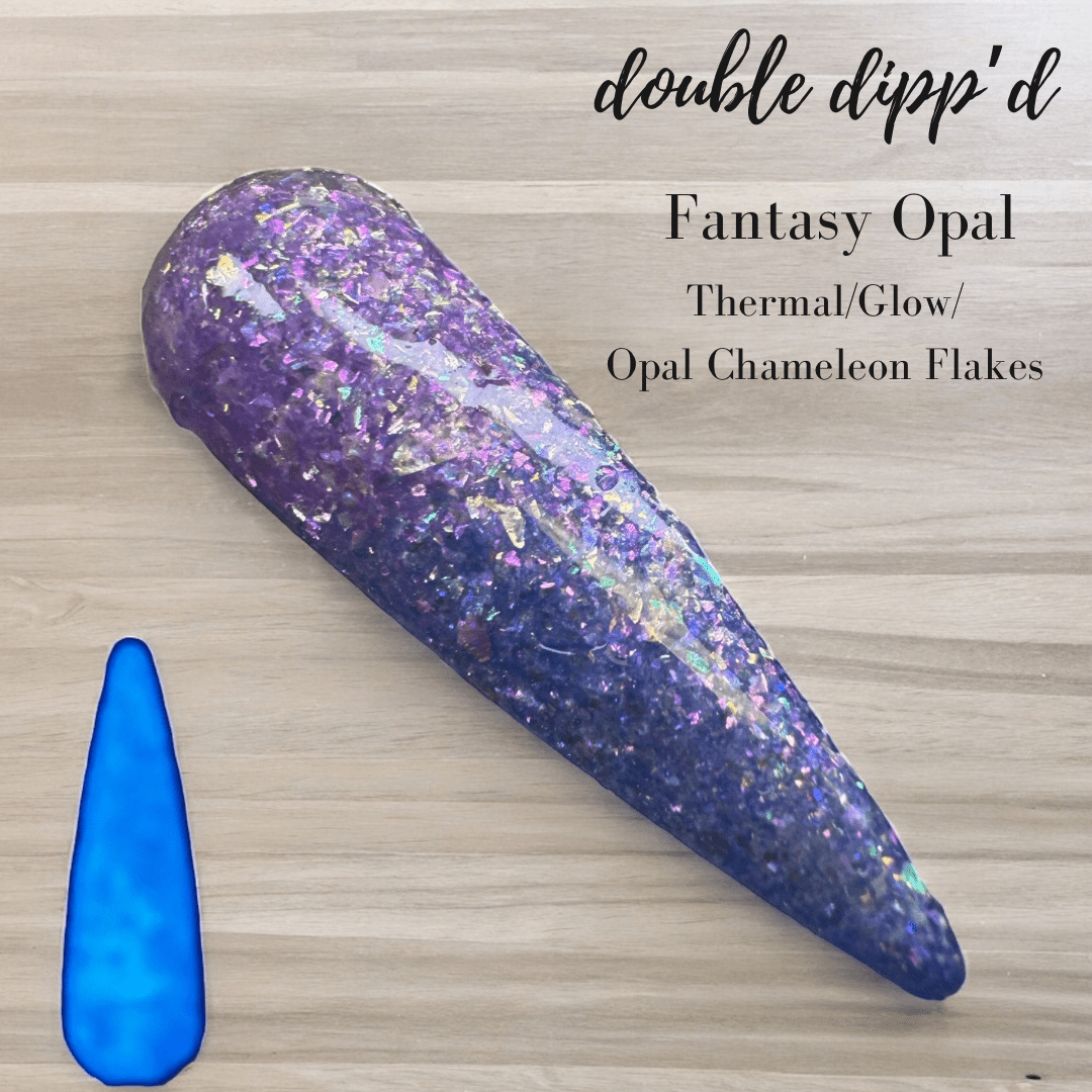 Fantasy Opal Dip Powder - Dip Powder by Double Dipp'd Dip Powder