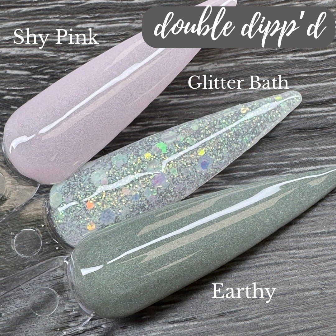 Shy Pink Dip Powder - Dip Powder by Double Dipp'd Dip Powder