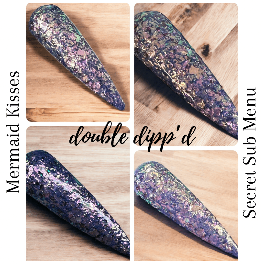 Mermaid Kisses Exclusive Dip Powder - Secret Sub Menu by Double Dipp'd ...
