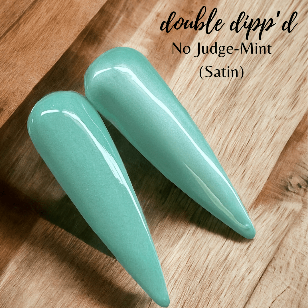No Judge-Mint Dip Powder - by Double Dipp'd Dip Powder
