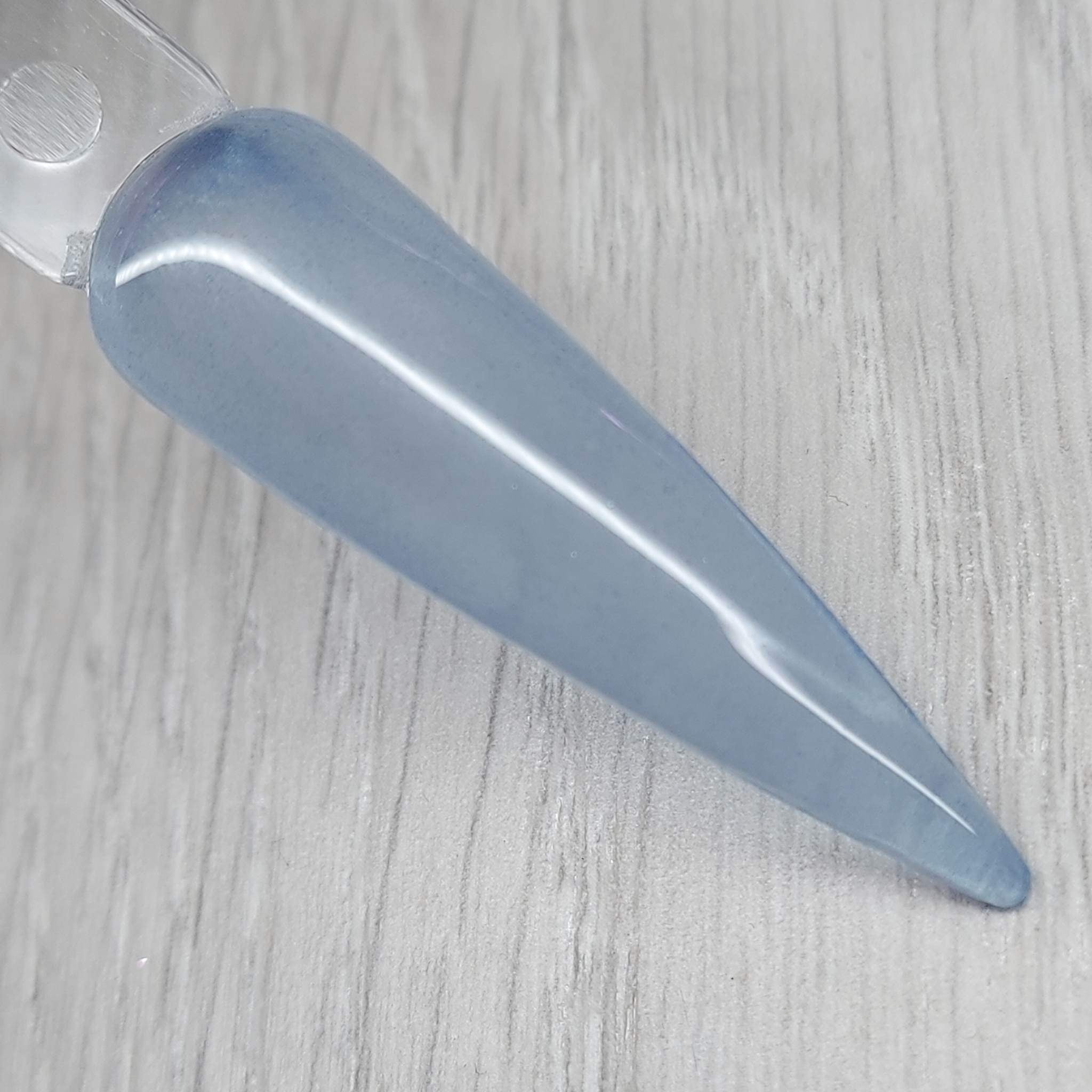 Soft Blue Sea Glass Dip Powder - by Double Dipp'd Dip Powder