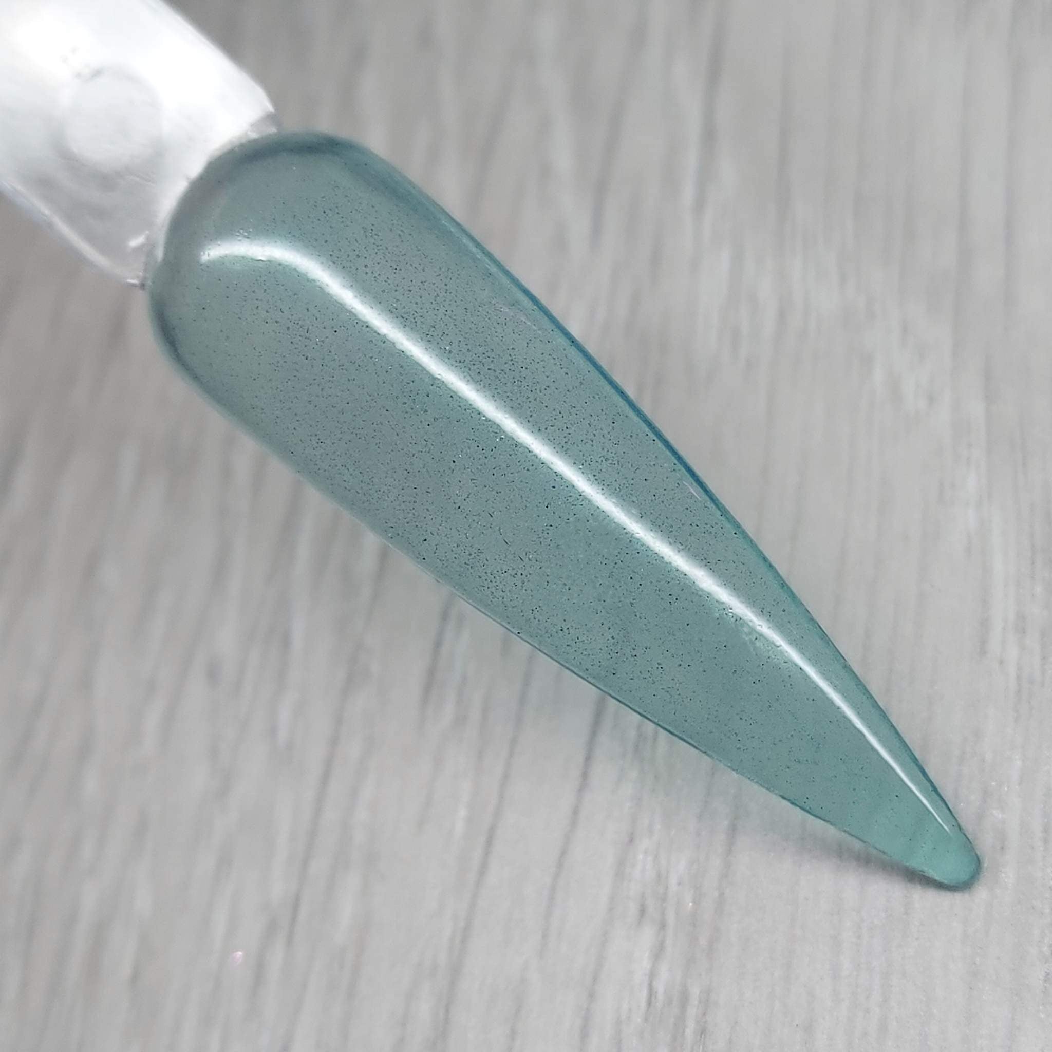 Soft Blue/Green Sea Glass Dip Powder - by Double Dipp'd Dip Powder