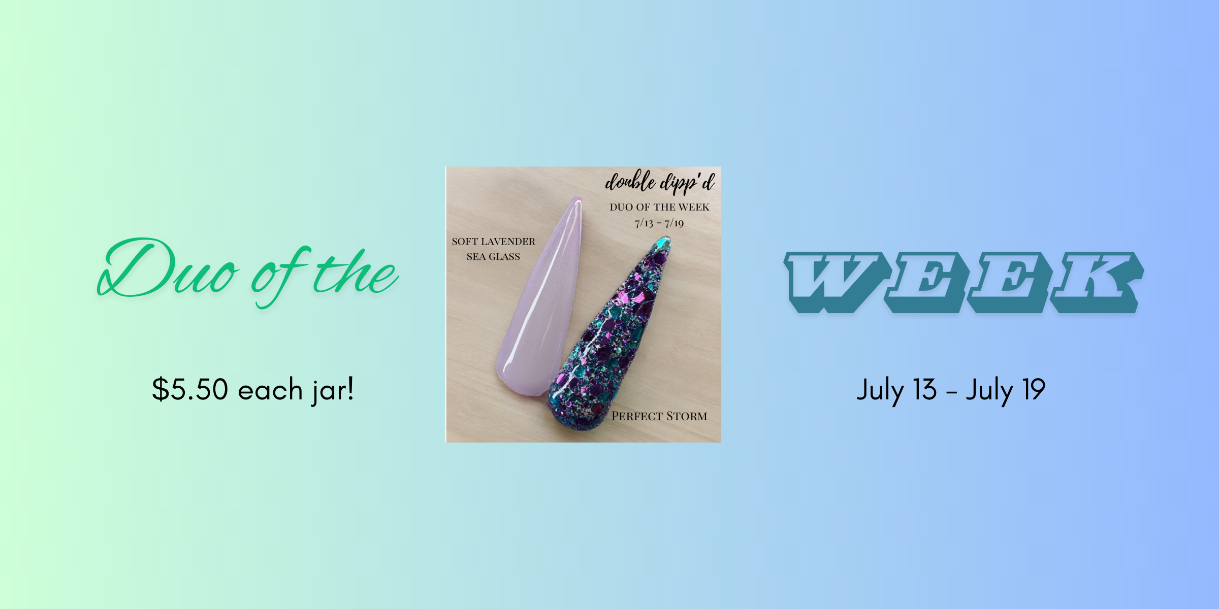 Double Dipp'd Custom Dip Powder – Double Dipp'd Dip Powder