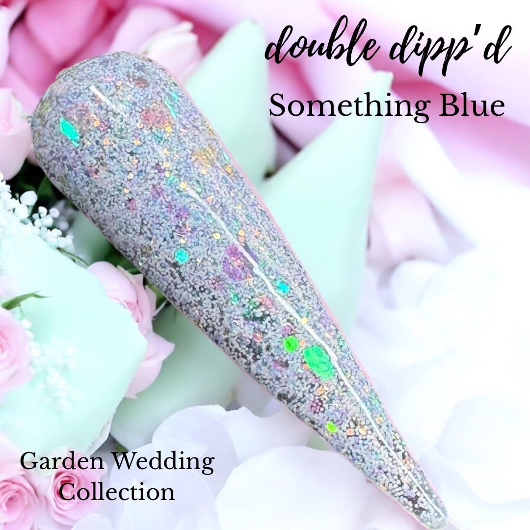 Something Blue Dip Powder - Dip Powder by Double Dipp'd Dip Powder