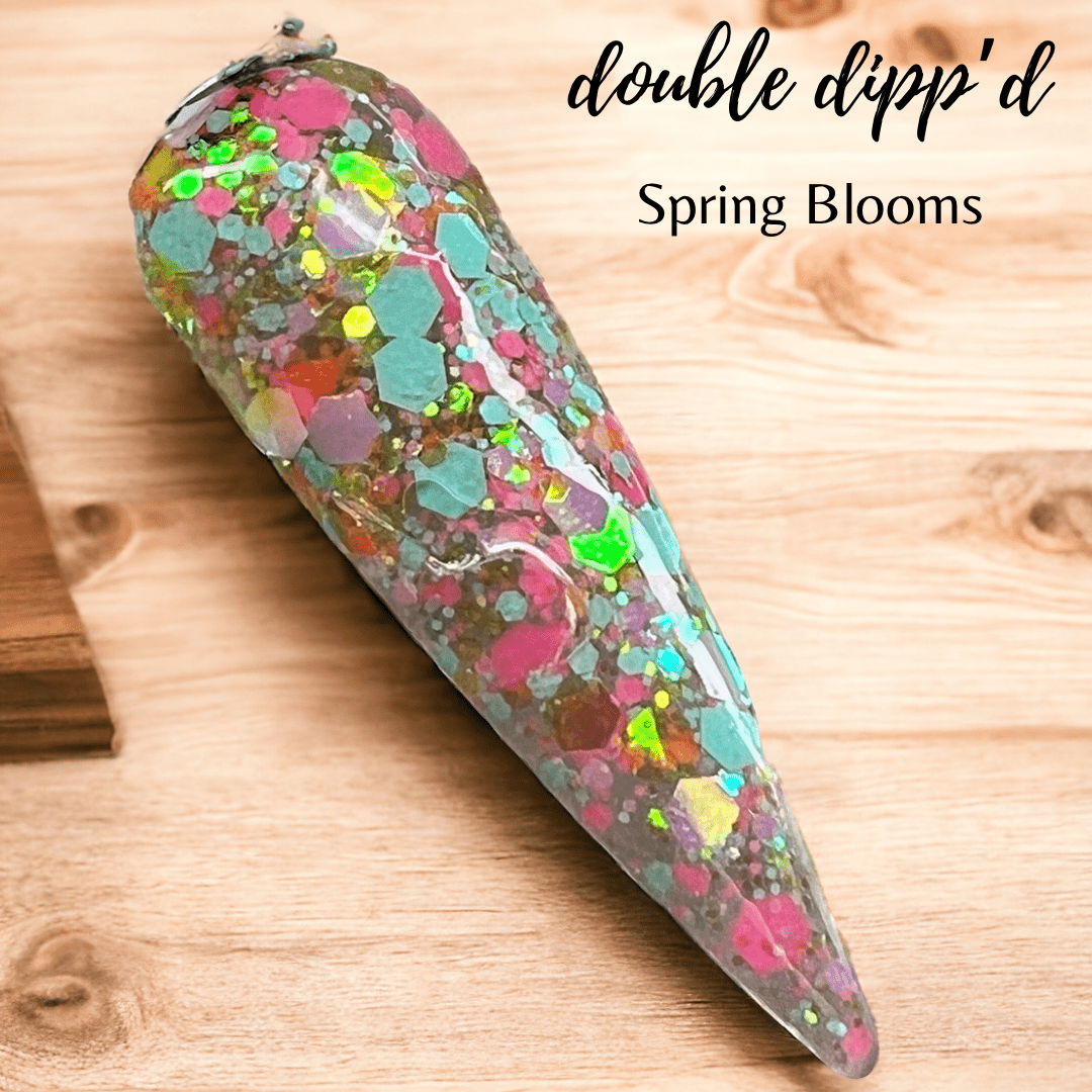 Spring Blooms Dip Powder - by Double Dipp'd Dip Powder